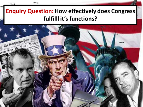 How effective is Congress? | Teaching Resources