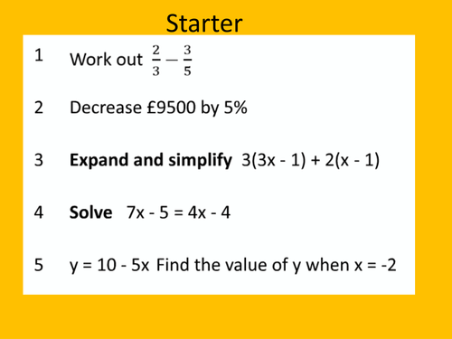 Simultaneous Equations Bundle by - UK Teaching Resources - TES