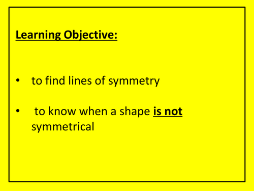 2D Shape Lines of Symmetry Posters by mrs-bee - Teaching Resources - TES