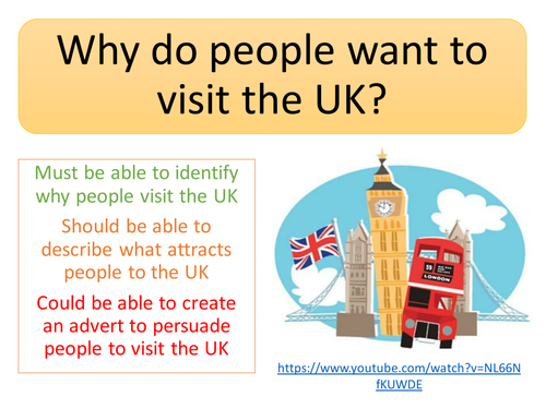 Why do people visit the UK? | Teaching Resources