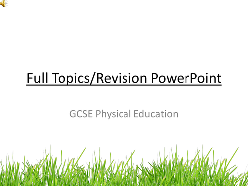 FULL REVISION PPT GCSE AQA | Teaching Resources FULL REVISION PPT GCSE AQA | Teaching Resources