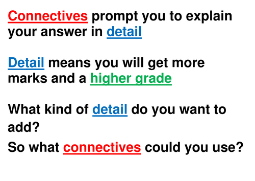 Connectives Display Posters | Teaching Resources