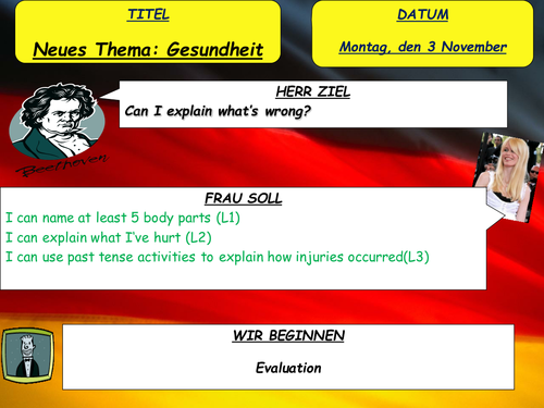 Koerper - The body | Teaching Resources