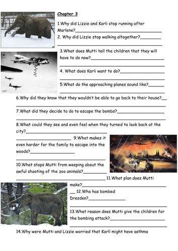 An Elephant in the Garden | Teaching Resources