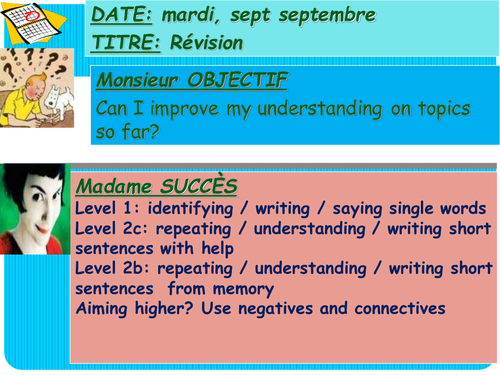 Revision of absolute basics Y7 | Teaching Resources