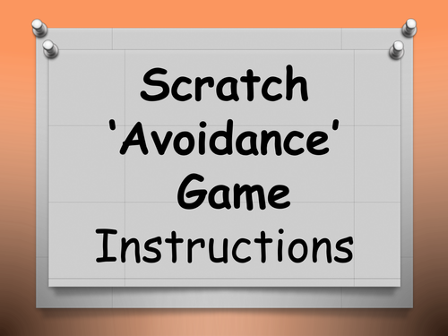 Scratch Avoidance Game | Teaching Resources