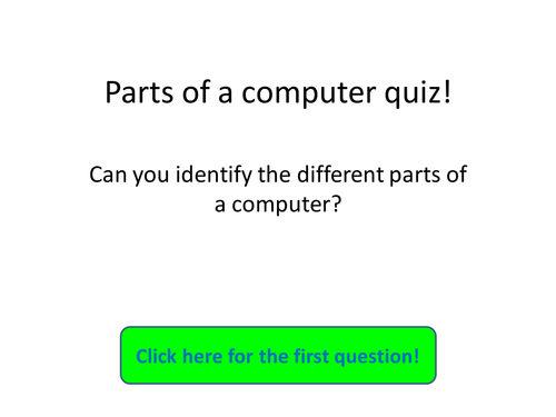 Inside the PC quiz | Teaching Resources