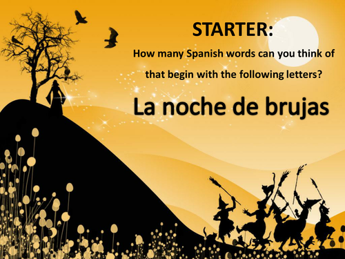 Halloween - La Noche De Brujas | Teaching Resources