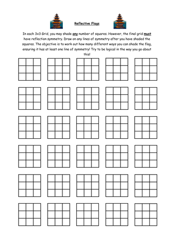 Reflective Flags | Teaching Resources