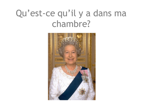 Qu'est-ce qu'il y a dans ma chambre? | Teaching Resources