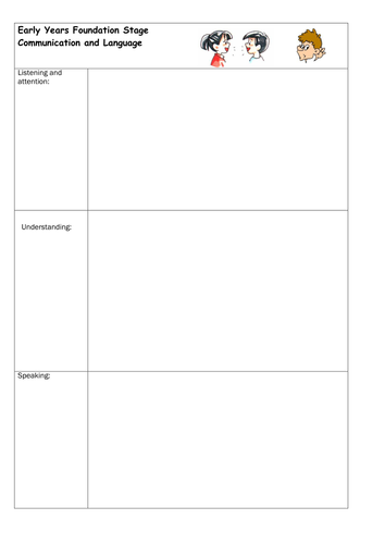 EYFS 2012 Observation sheet by - UK Teaching Resources - TES EYFS 2012 Observation sheet by - UK Teaching Resources - TES