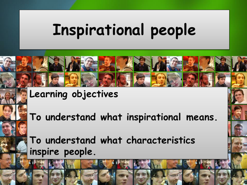 Inspirational people KS3 2012.pptx | Teaching Resources