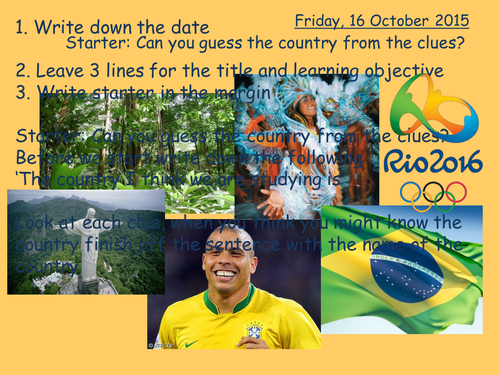 Investigating Brazil | Teaching Resources