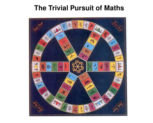 The Trivial Pursuit of Math | Teaching Resources