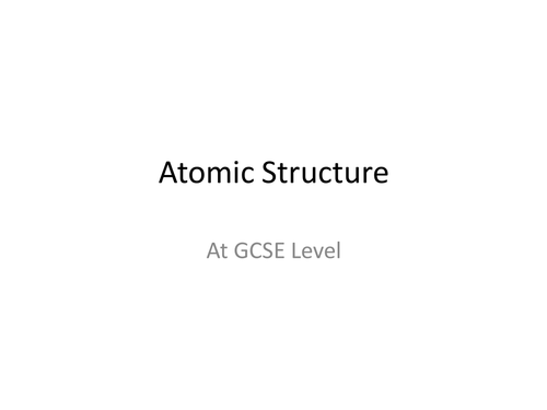 Electron Configuration For Gcse Teaching Resources