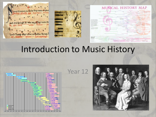 Introduction to Music History - Powerpoint | Teaching Resources