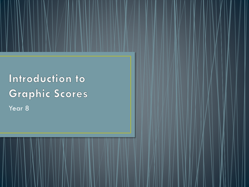 Introduction to Graphic Scores - Powerpoint | Teaching Resources