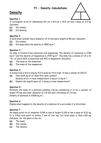 Density (of fruit) - cross curricular | Teaching Resources