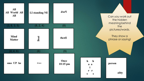 Building Brain Power Assembly | Teaching Resources