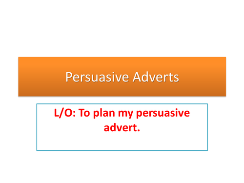 Persuasion poster adverts relevant for KS2 childre by hilly100m ...