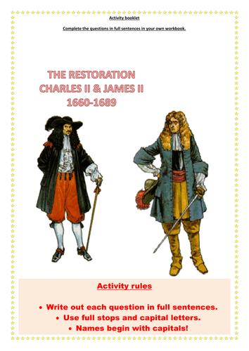 Charles II - Restoration and revolution | Teaching Resources