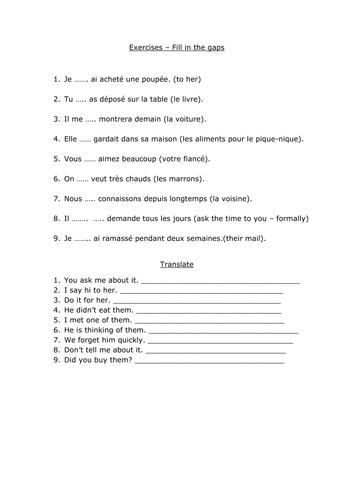 Exercise | Teaching Resources