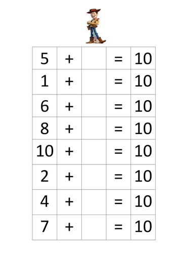 Number bond sentences with missing numbers by holt_becci - UK Teaching ...