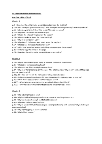 Endangered Elephants - reading comprehension by beckyross2001 - UK ...