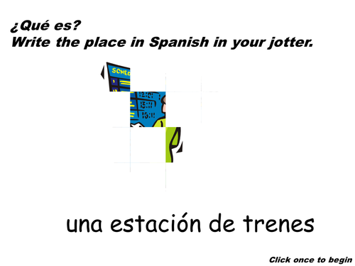 places in town - guess the place | Teaching Resources