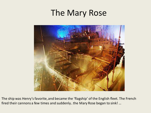 Why did the Mary Rose sink? by eskimomelon - Teaching Resources - TES