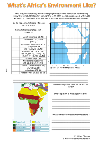 Africa's Environment | Teaching Resources