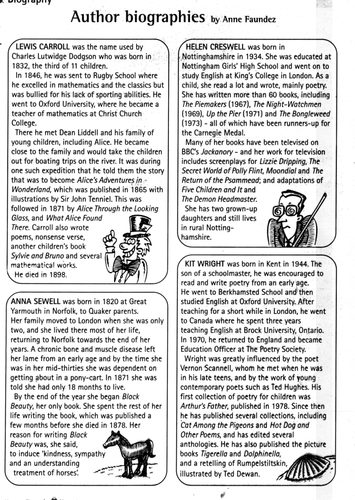 Year 5 and 6 Biographies Planning by littledude2011 - UK Teaching ...