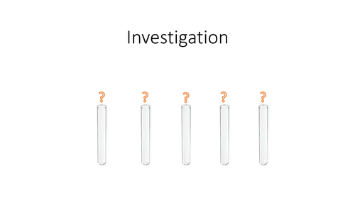 Investigating colorless liquids | Teaching Resources