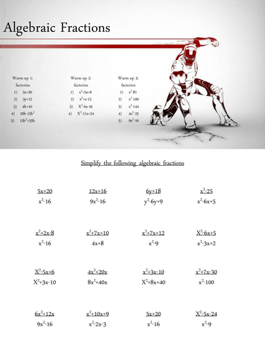 simplifying-algebraic-fractions-worksheet-teaching-resources