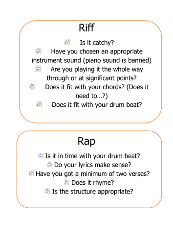 Rap flash cards | Teaching Resources