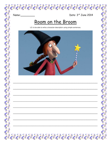 Observation Lesson for Room on the Broom by fluffy30 - Teaching ...