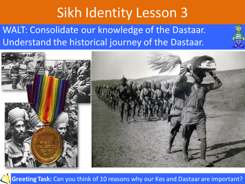 Sikh Identity Lesson 3 (Story of the Turban) | Teaching Resources