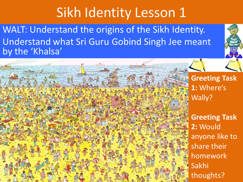 Sikh Identity Lesson 1 | Teaching Resources