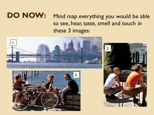 Year 7: Descriptive Writing SoW - Lesson 4 | Teaching Resources