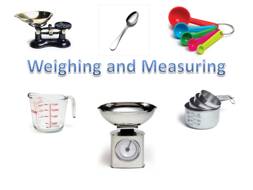 Weighing and Measuring | Teaching Resources