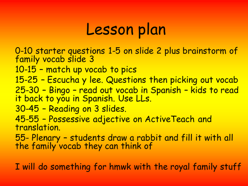 Spanish family, la familia - all family members | Teaching Resources