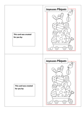 French End of term Easter | Teaching Resources