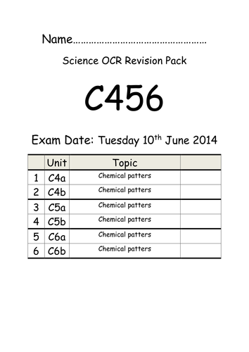 OCR 21st CS C456 Revision lessons and worksheets | Teaching Resources