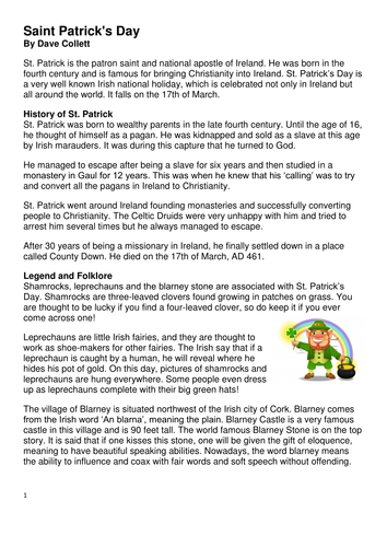 ST PATRICK'S DAY/Danny Boy | Teaching Resources