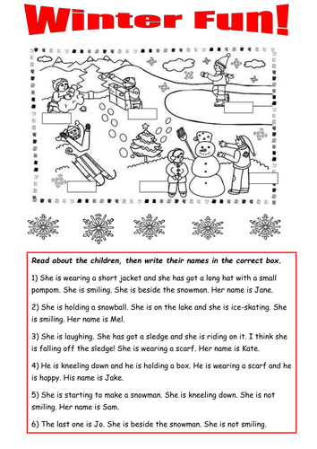 Winter Fun! | Teaching Resources