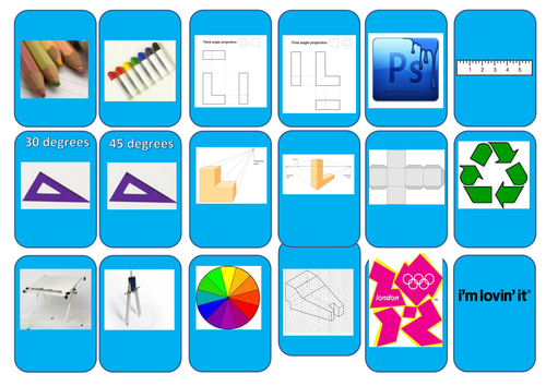 Graphics Pictionary 3 minute Motivator | Teaching Resources