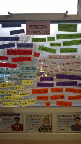 Choose the most effective connective display | Teaching Resources