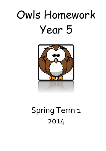Year 4 and 5 Homework Books for Term 4 | Teaching Resources