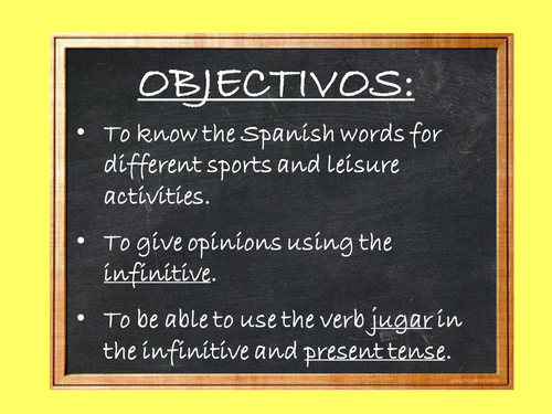 Spanish Sports Powerpoint | Teaching Resources
