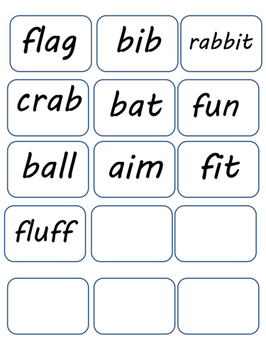 Phase 2 set 1/2 Phonics / spelling sheets by Louisecrane - Teaching ...